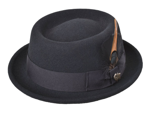 Wool Felt Classic Hat | Pork Pie Stingy Men’s Fedora – Bigalli Hats USA