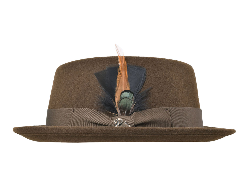 Wool Felt Classic Hat | Pork Pie Stingy Men’s Fedora – Bigalli Hats USA